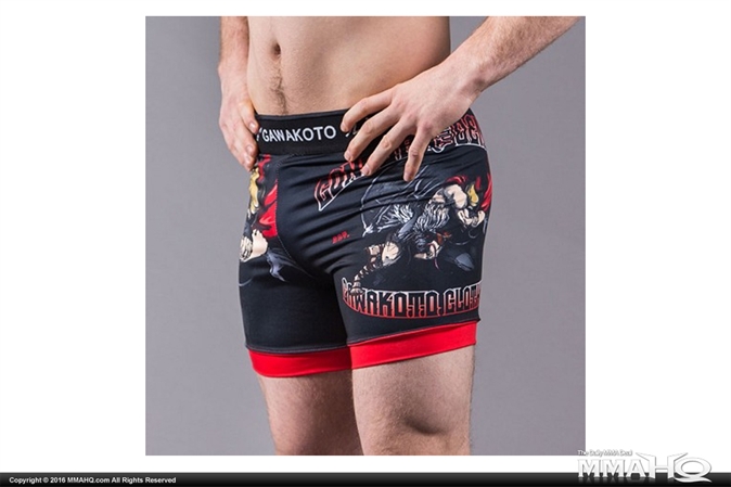 Gawakoto Conquer Your Demons VT Shorts - MMAHQ