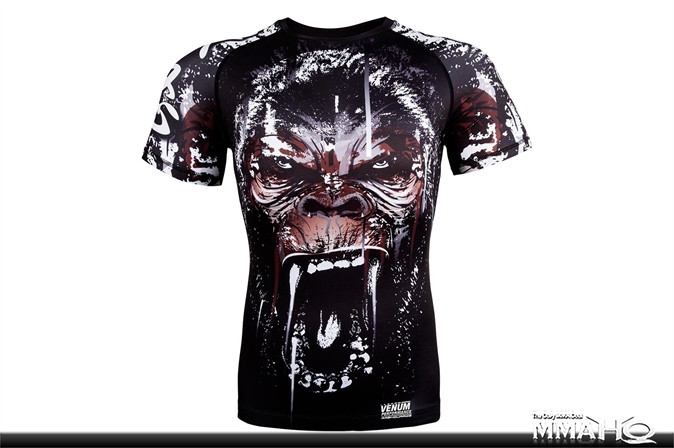 Venum "Gorilla" Short Sleeve Rashguard - MMAHQ